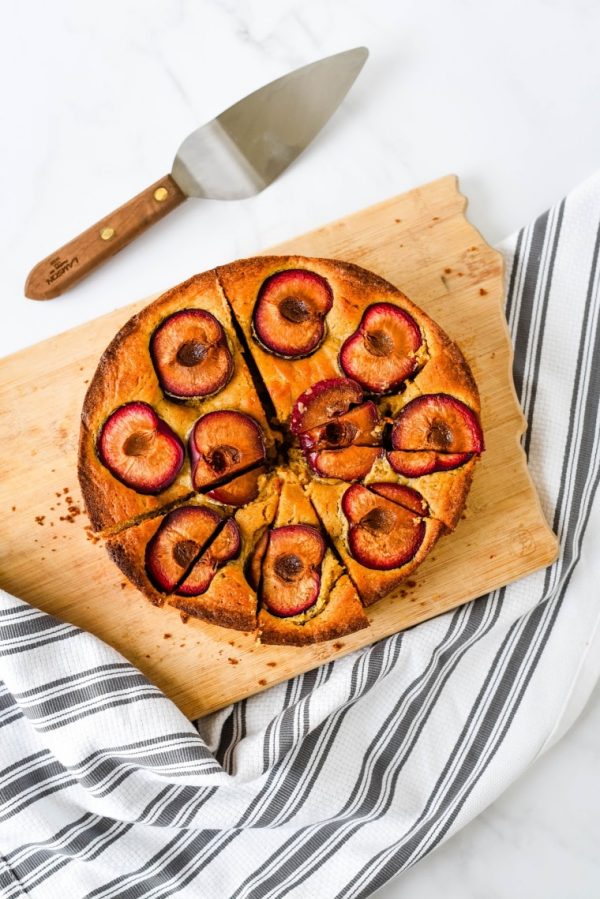 Amazing and Easy Plum Cake Recipe - The Gingered Whisk