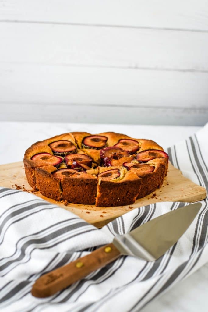 Amazing and Easy Plum Cake Recipe - The Gingered Whisk