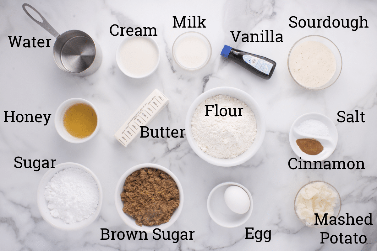 High Hydration Sourdough Cinnamon Rolls - The Gingered Whisk