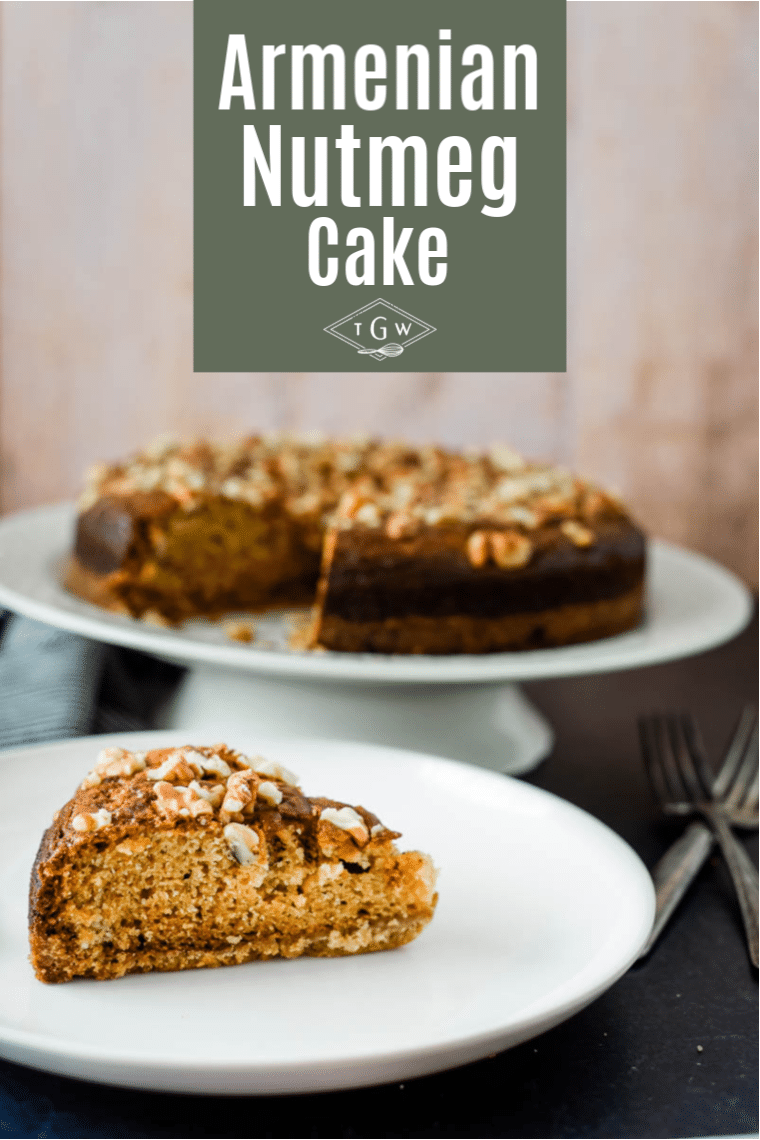 Armenian Nutmeg Cake Recipe - The Gingered Whisk