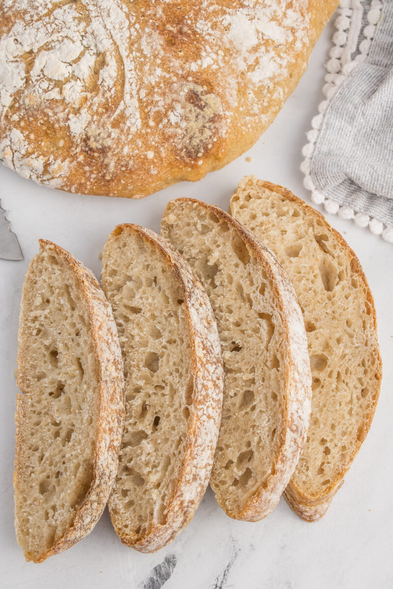 Easy Sourdough Ciabatta Bread Recipe - The Gingered Whisk