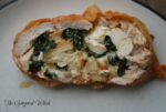 Chicken Ballotine Recipe with Spinach, Cheese and Bread Stuffing