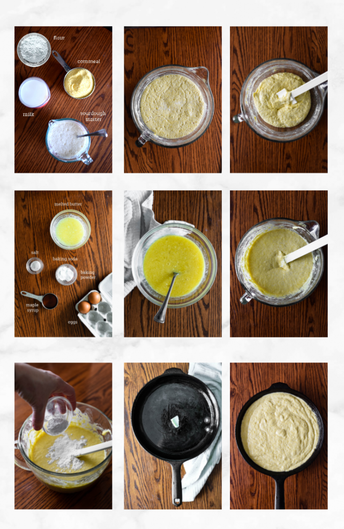 The Best Sourdough Cornbread Recipe - The Gingered Whisk