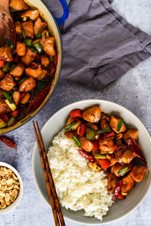 Easy Kung Poa Chicken Recipe - The Gingered Whisk