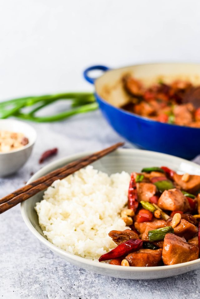 Easy Kung Poa Chicken Recipe - The Gingered Whisk