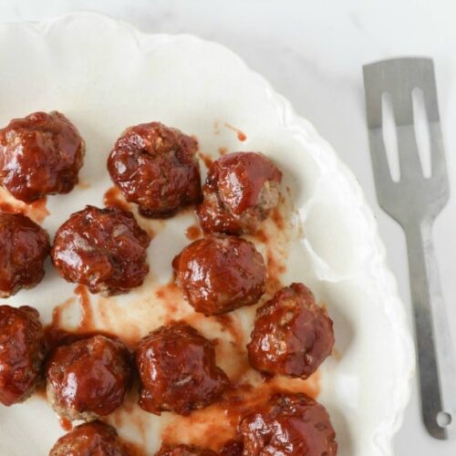 Meatloaf Meatballs - The Gingered Whisk