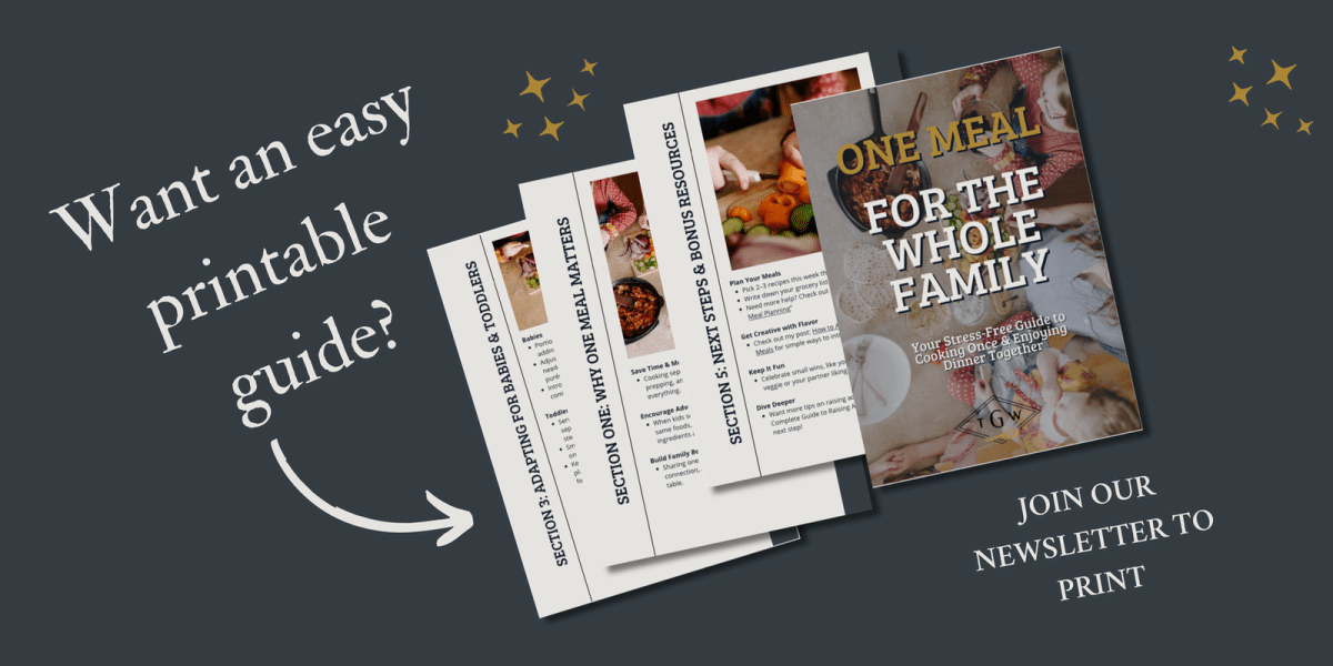 How to Make One Meal For the Whole Family - The Gingered Whisk