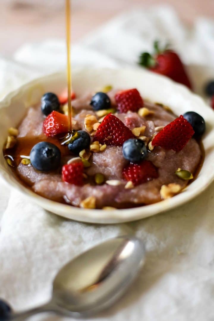 Nasaump Cornmeal Porridge - The Gingered Whisk