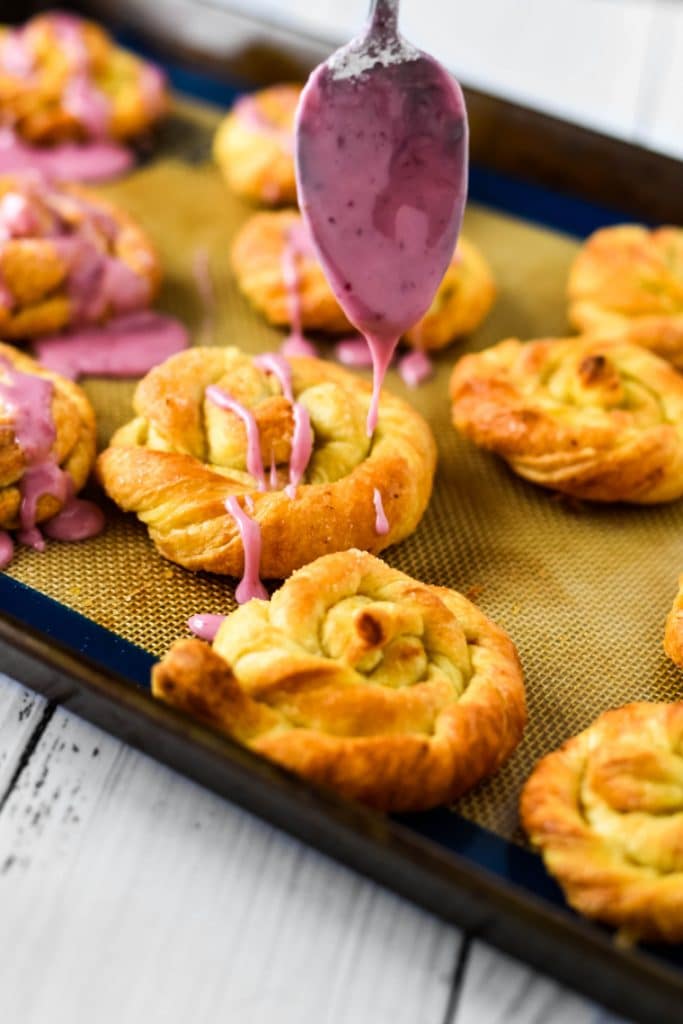 Sun Spear's Spiced Blood Orange Puff Pastry Pinwheels #SpringSweetsWeek