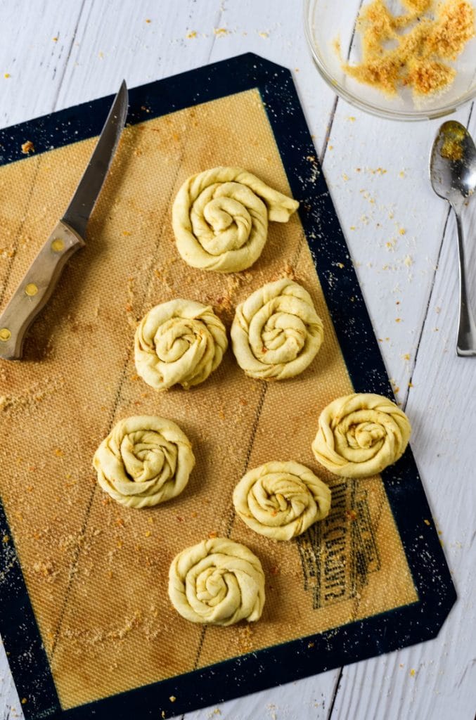 Sun Spear's Spiced Blood Orange Puff Pastry Pinwheels #SpringSweetsWeek