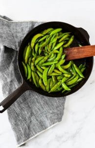 Orange Ginger Sugar Snap Peas Recipe - The Gingered Whisk