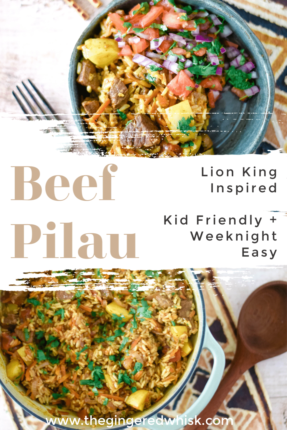Kid-Friendly Beef Pilau Recipe - The Gingered Whisk