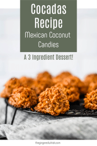 Easy Cocadas Recipe - Mexican Coconut Candies
