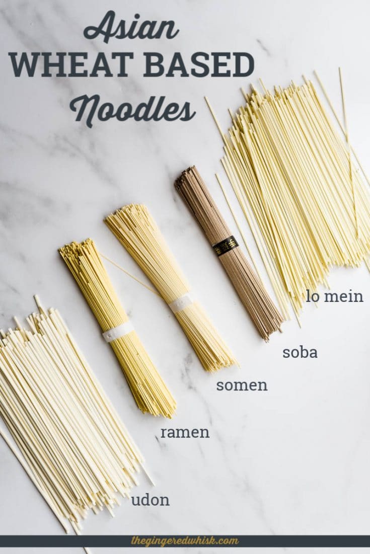The Beginners Guide to Types of Asian Noodles - The Gingered Whisk