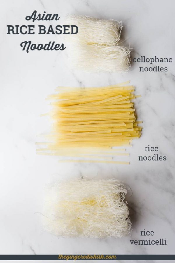 The Beginners Guide to Types of Asian Noodles - The Gingered Whisk