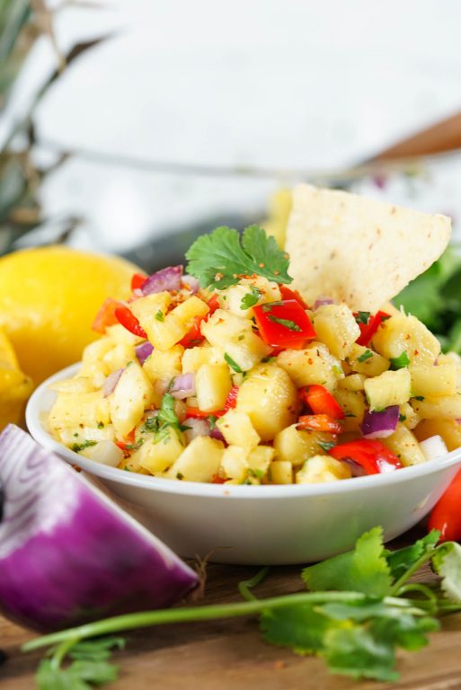 Fresh Easy Pineapple Salsa - Easy Kid Friendly Recipe