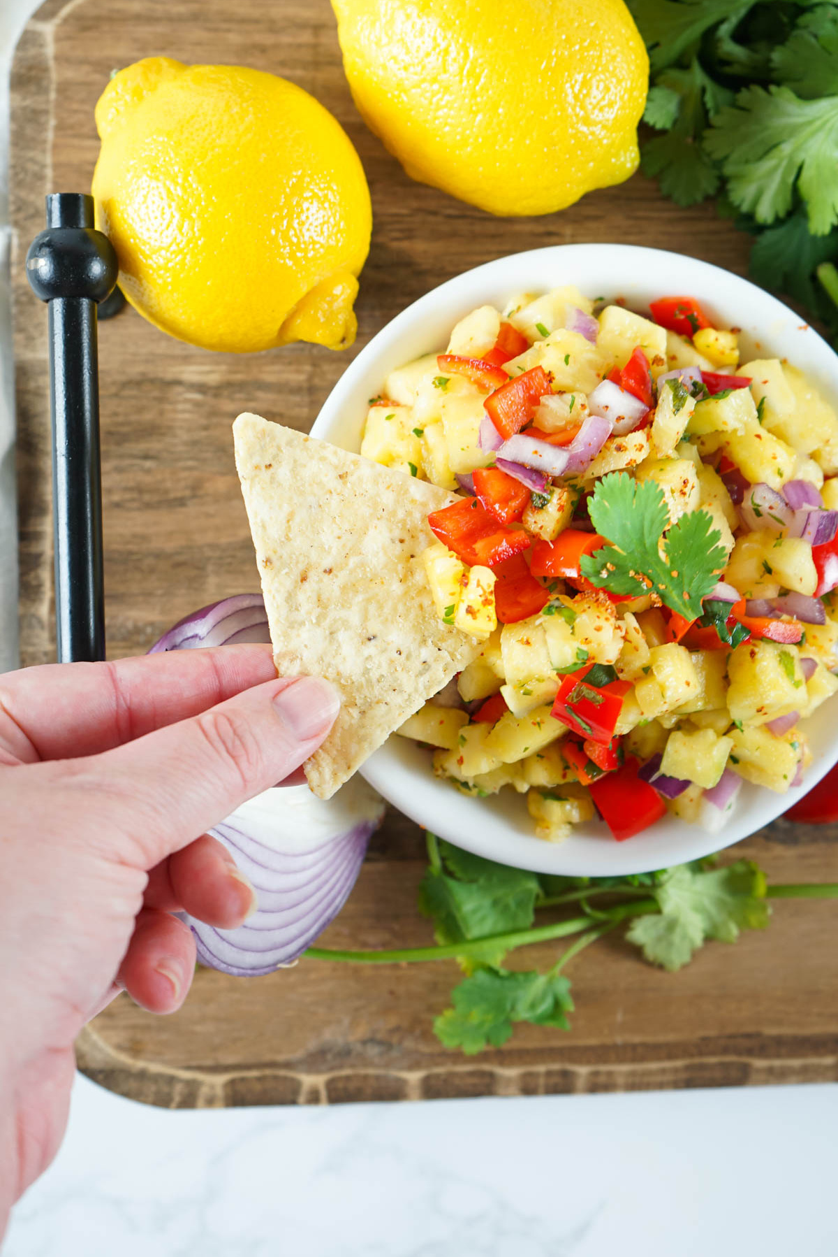 Sweet & Savory Easy Pineapple Salsa: Perfect Summer Fruit Salsa - The ...