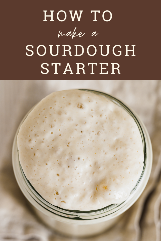 How to make a sourdough starter - The Gingered Whisk