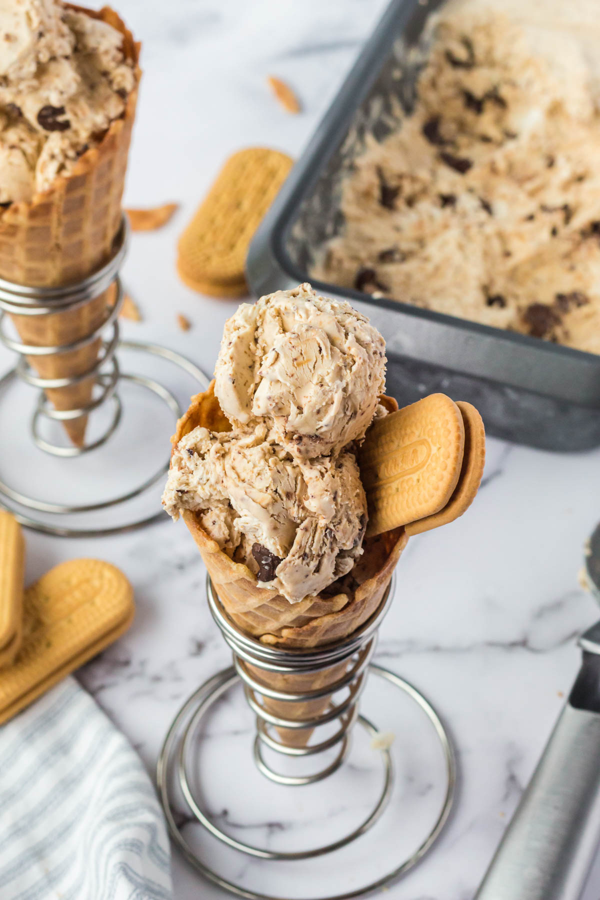 Tiramisu Ice Cream - The Gingered Whisk
