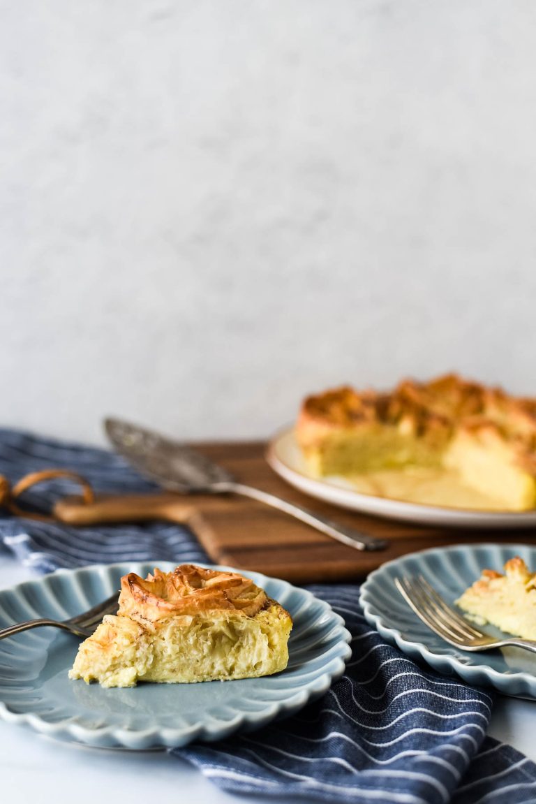 Ruffled Milk Pie - The Gingered Whisk