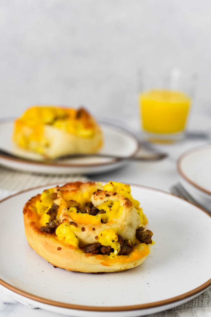 Savory Breakfast Rolls - The Gingered Whisk