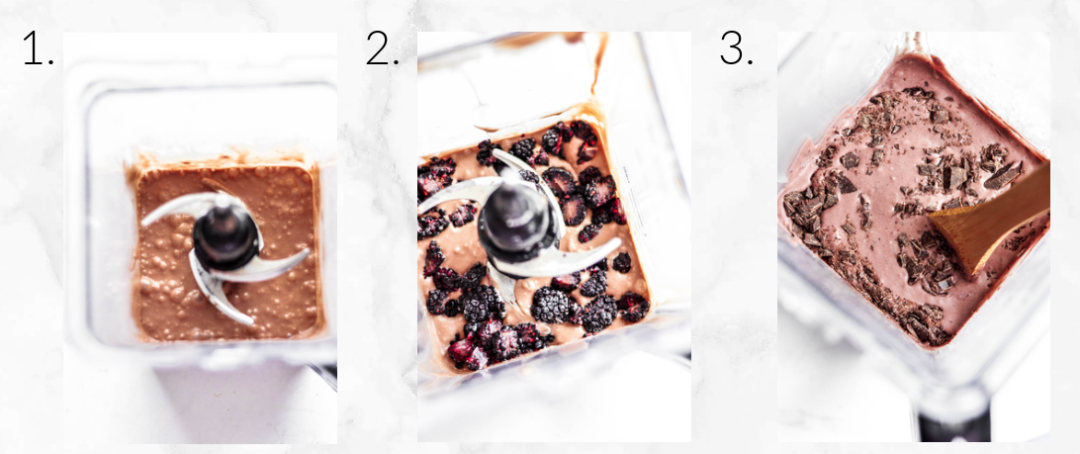 Blackberry Chip Ice Cream - The Gingered Whisk