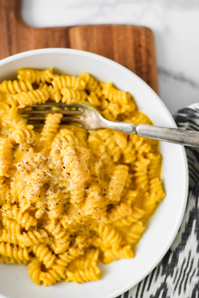 Pumpkin Pasta Sauce - The Gingered Whisk