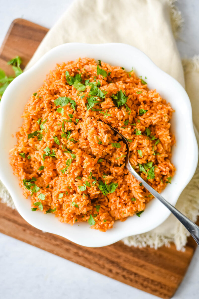 Instant Pot Spanish Rice - The Gingered Whisk