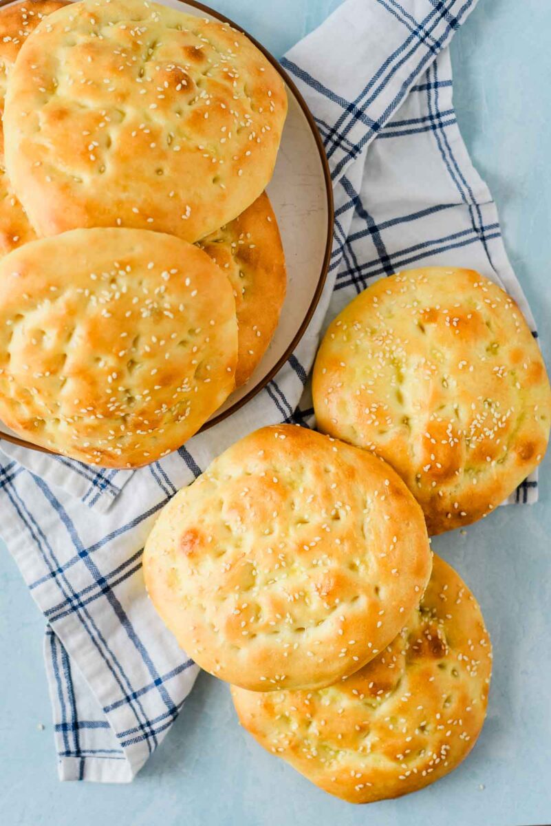 Turkish Pide Bread - The Gingered Whisk