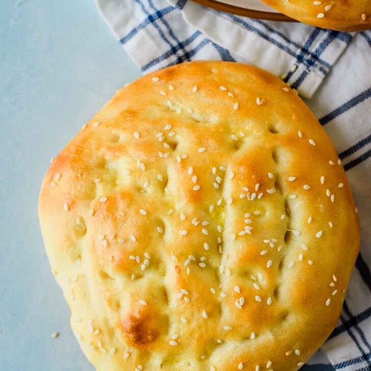 Turkish Pide Bread - The Gingered Whisk