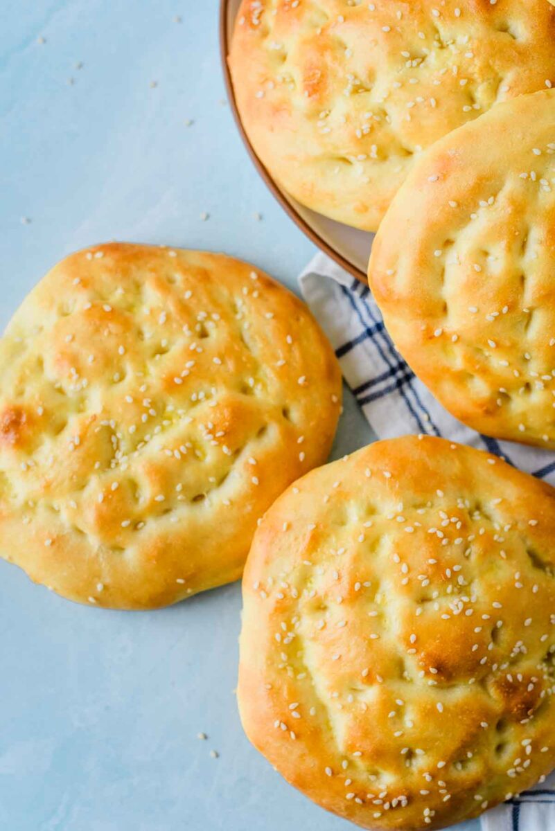 Turkish Pide Bread - The Gingered Whisk