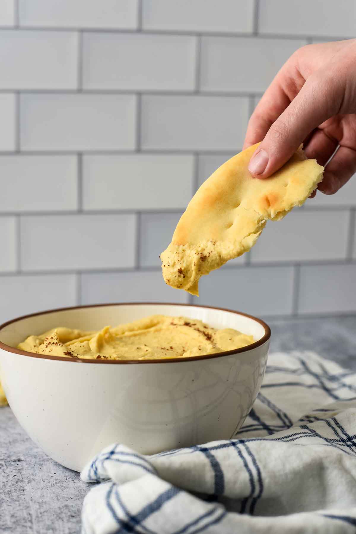 Mediterranean Hummus - The Gingered Whisk