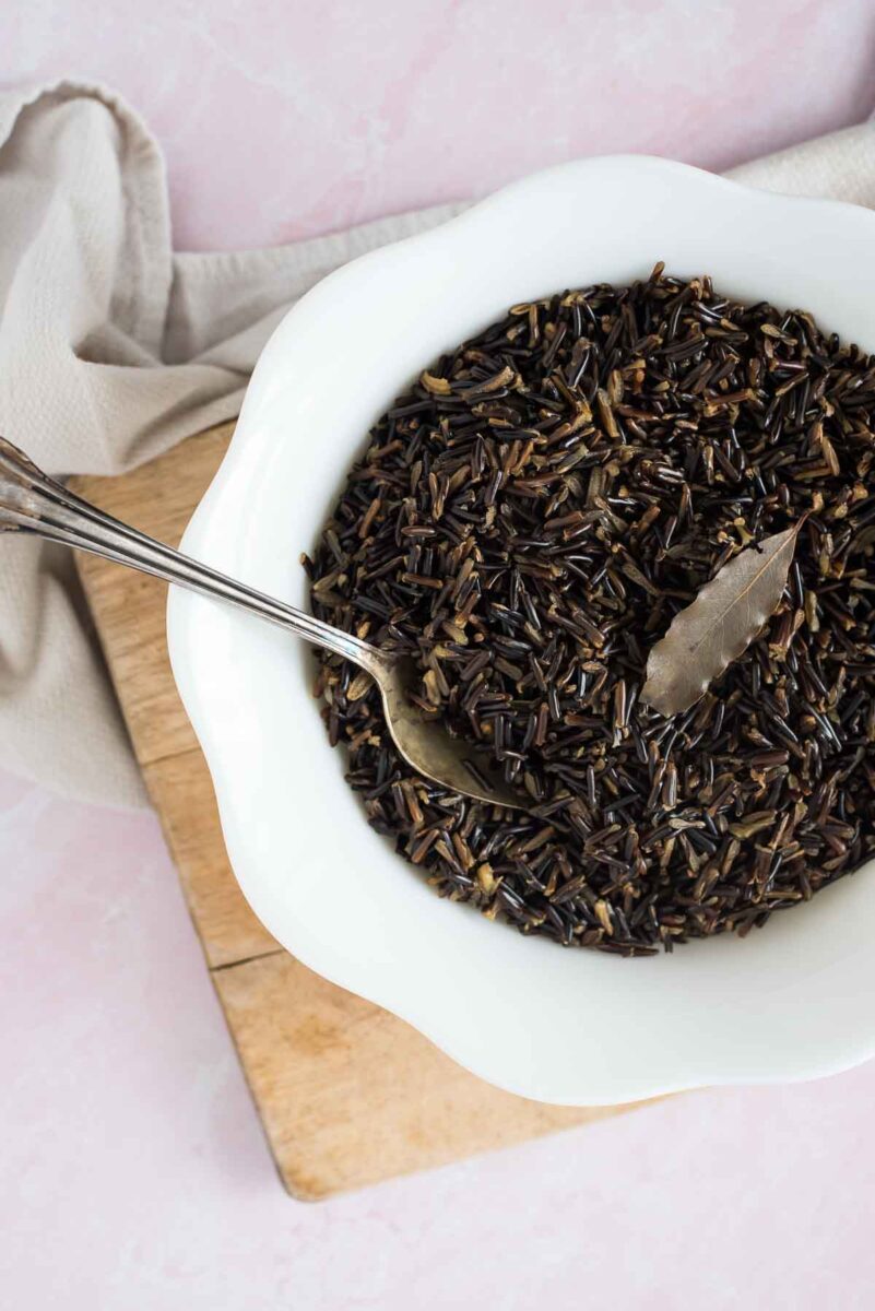 Instant Pot Wild Rice - The Gingered Whisk
