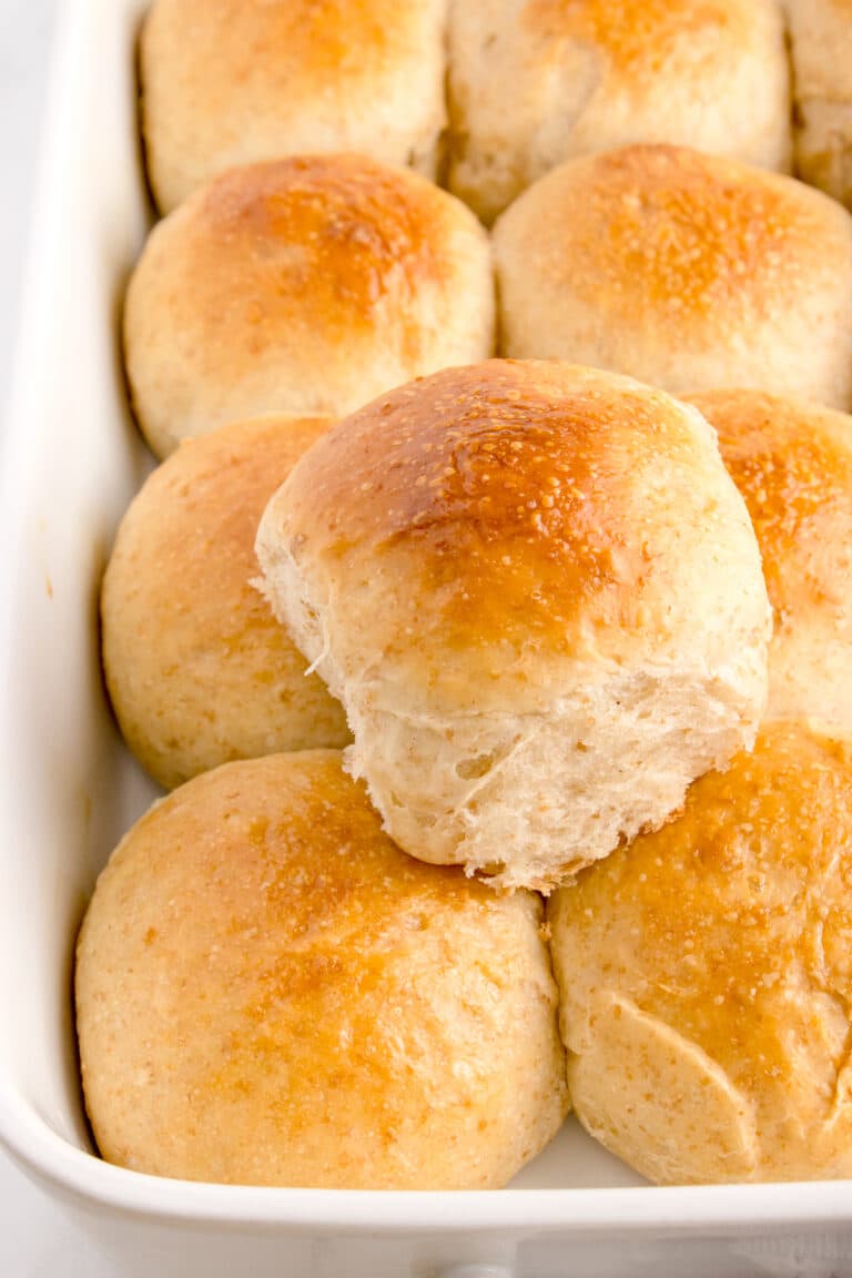 Soft Sourdough Dinner Rolls - The Gingered Whisk