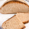 German Rye Sourdough Bread - The Gingered Whisk
