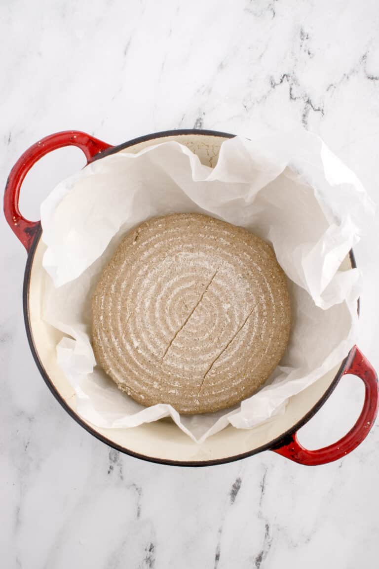 German Rye Sourdough Bread - The Gingered Whisk