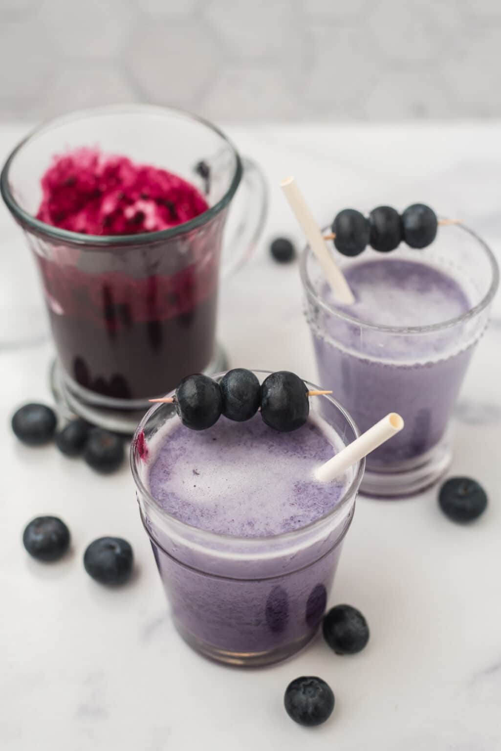 Finnish Blueberry Milk - The Gingered Whisk