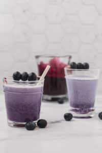 Finnish Blueberry Milk - The Gingered Whisk