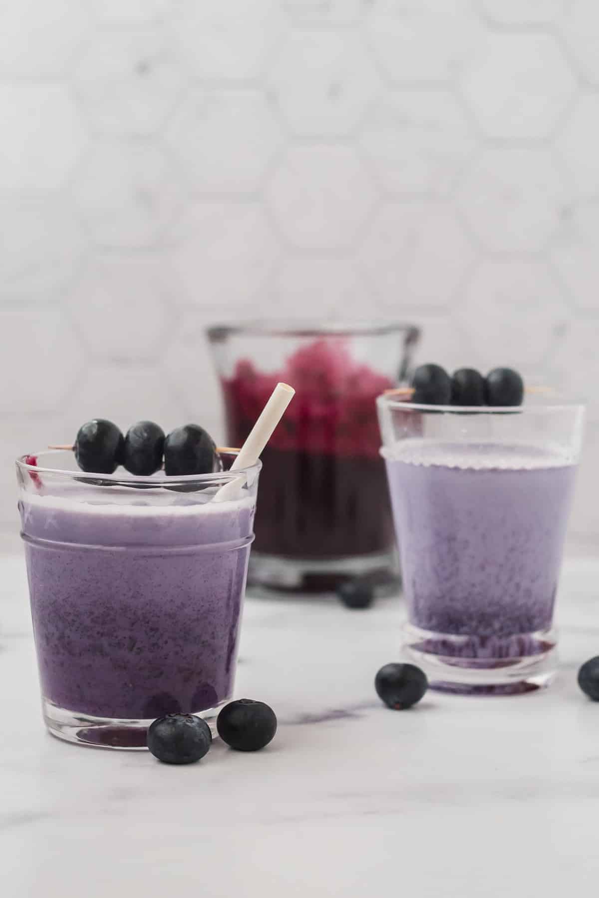 Finnish Blueberry Milk - The Gingered Whisk