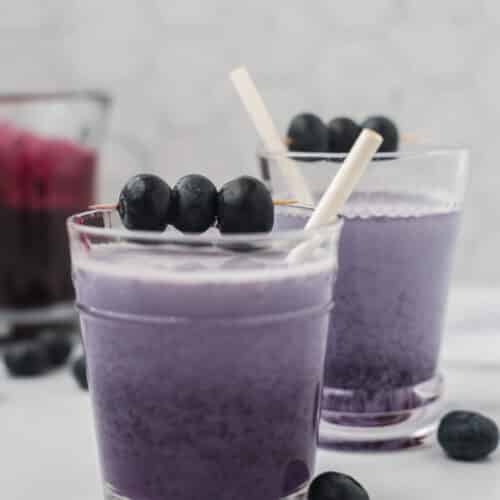 Finnish Blueberry Milk - The Gingered Whisk