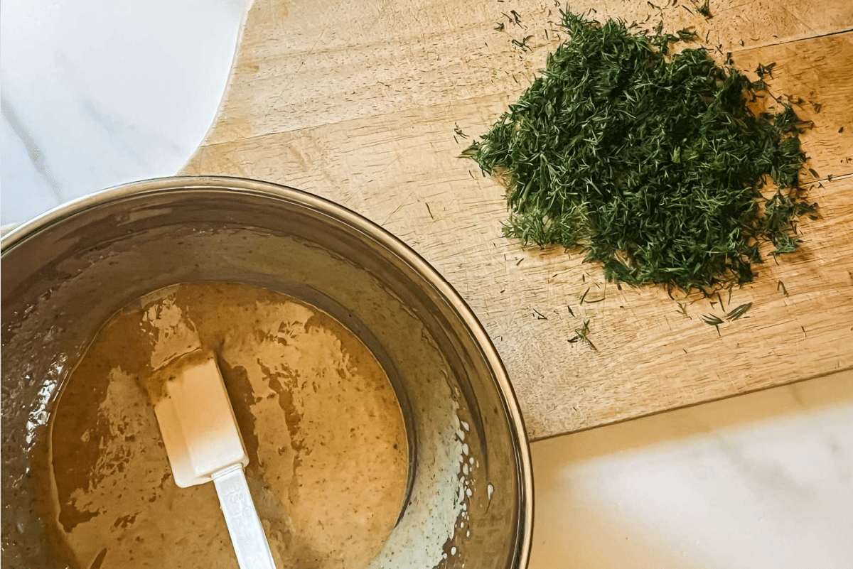Swedish Mustard and Dill Sauce - The Gingered Whisk