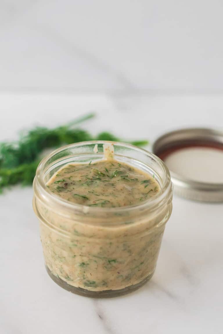 Swedish Mustard and Dill Sauce - The Gingered Whisk