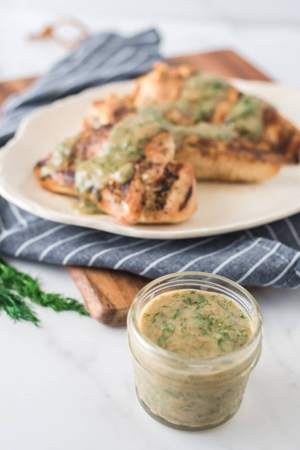 Swedish Mustard and Dill Sauce - The Gingered Whisk