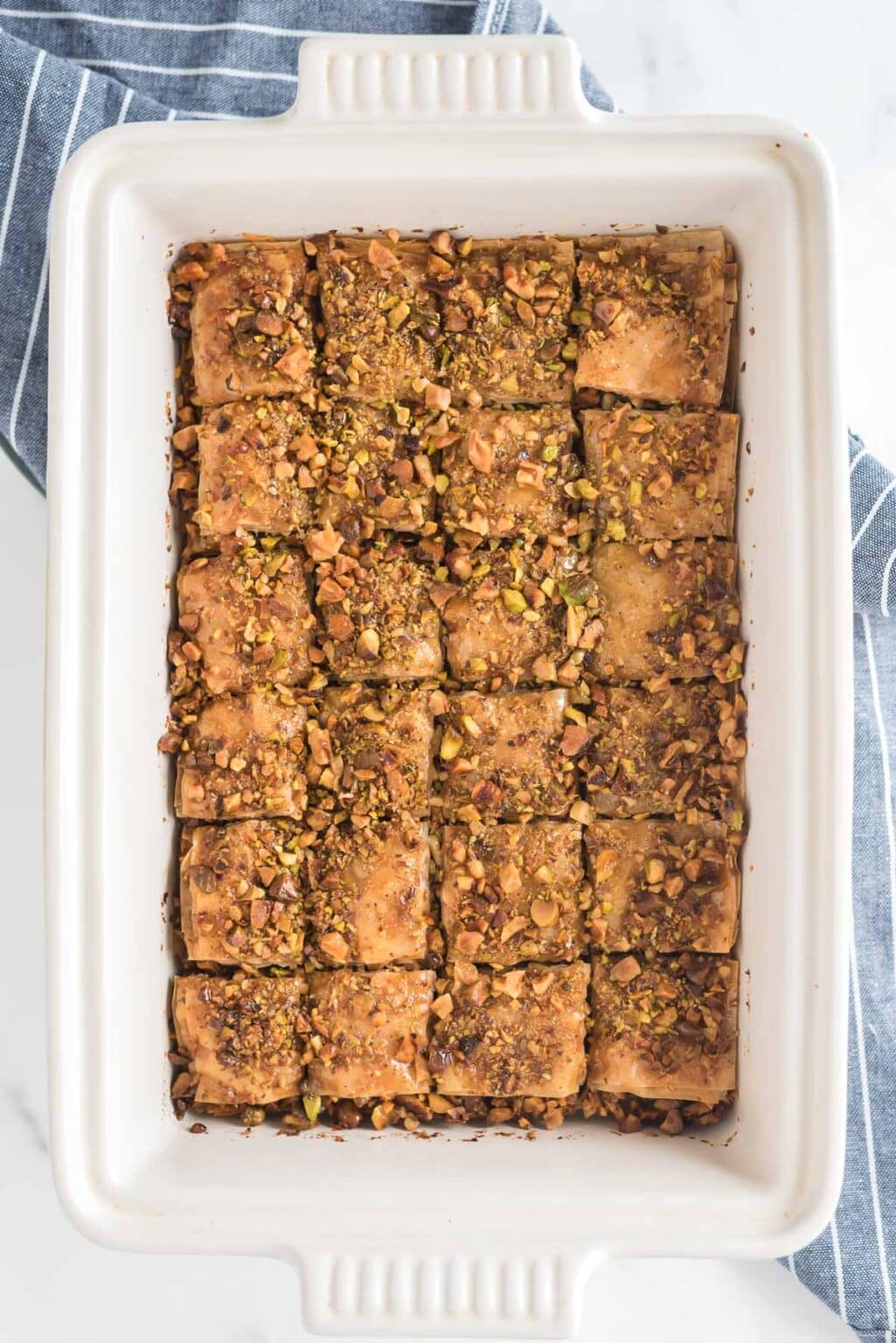 Easy Turkish Baklava Recipe - The Gingered Whisk