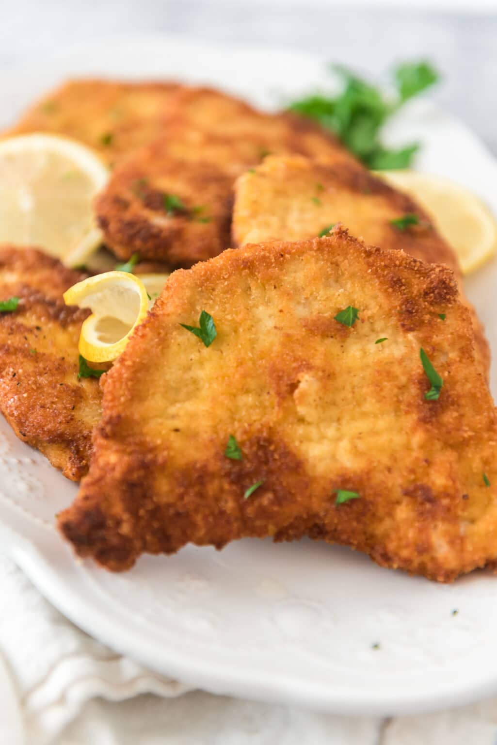 German Pork Schnitzel - The Gingered Whisk