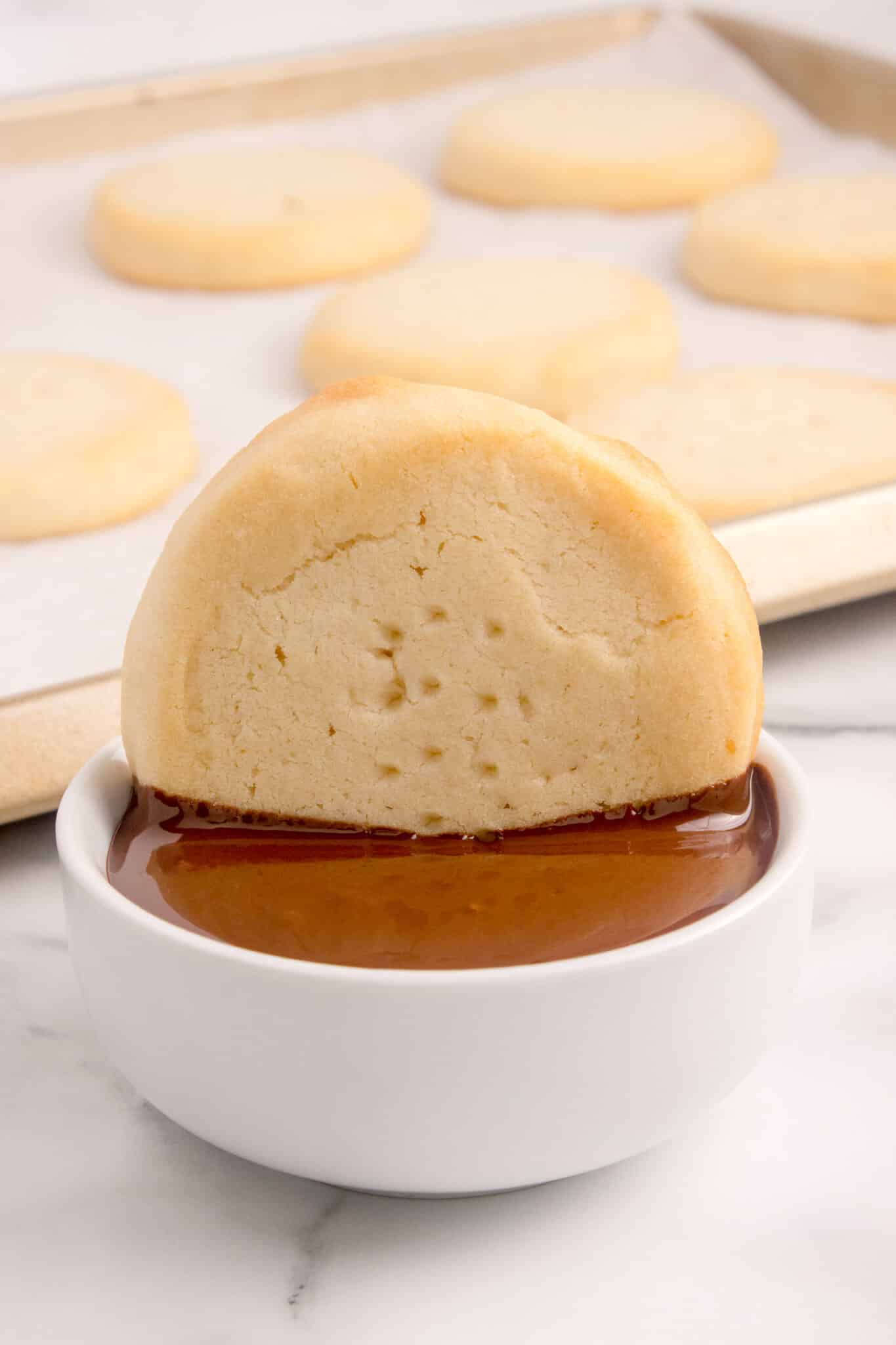 Sourdough Shortbread Cookies - The Gingered Whisk