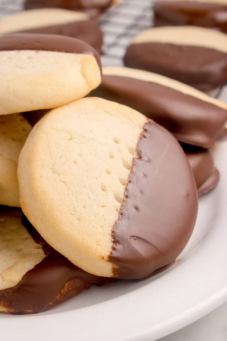 Sourdough Shortbread Cookies - The Gingered Whisk