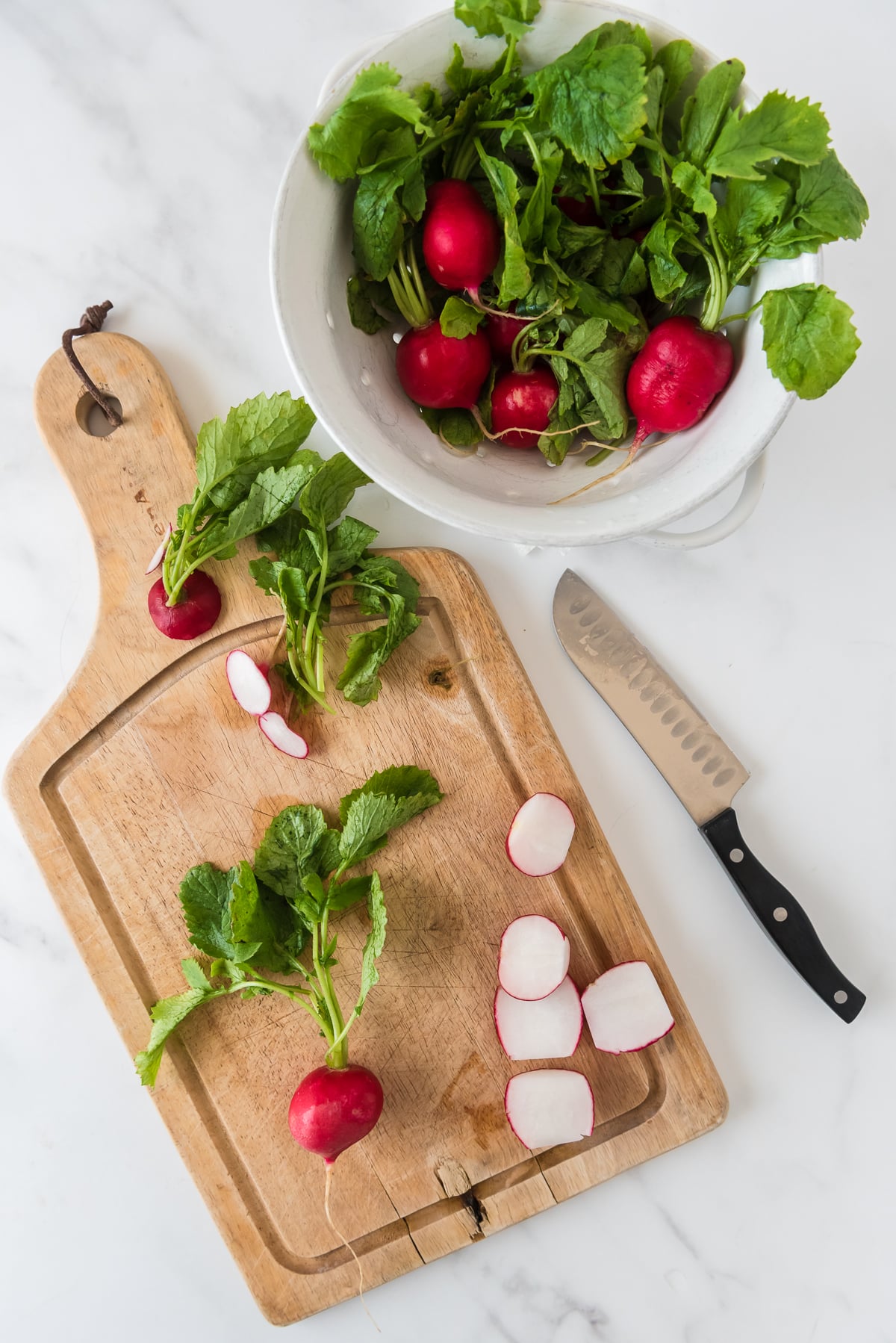 French Radishes with Butter & Salt - The Gingered Whisk
