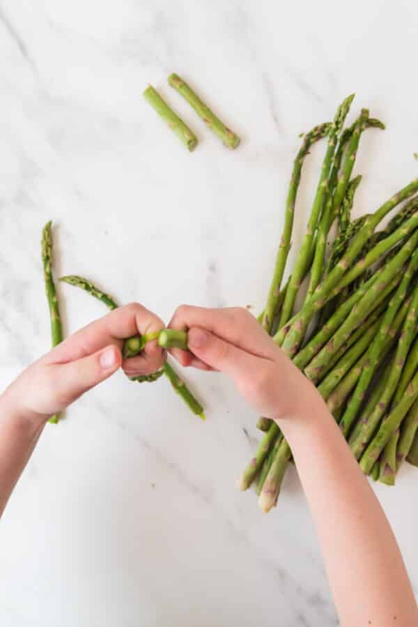 Magic Roasted Asparagus - The Gingered Whisk