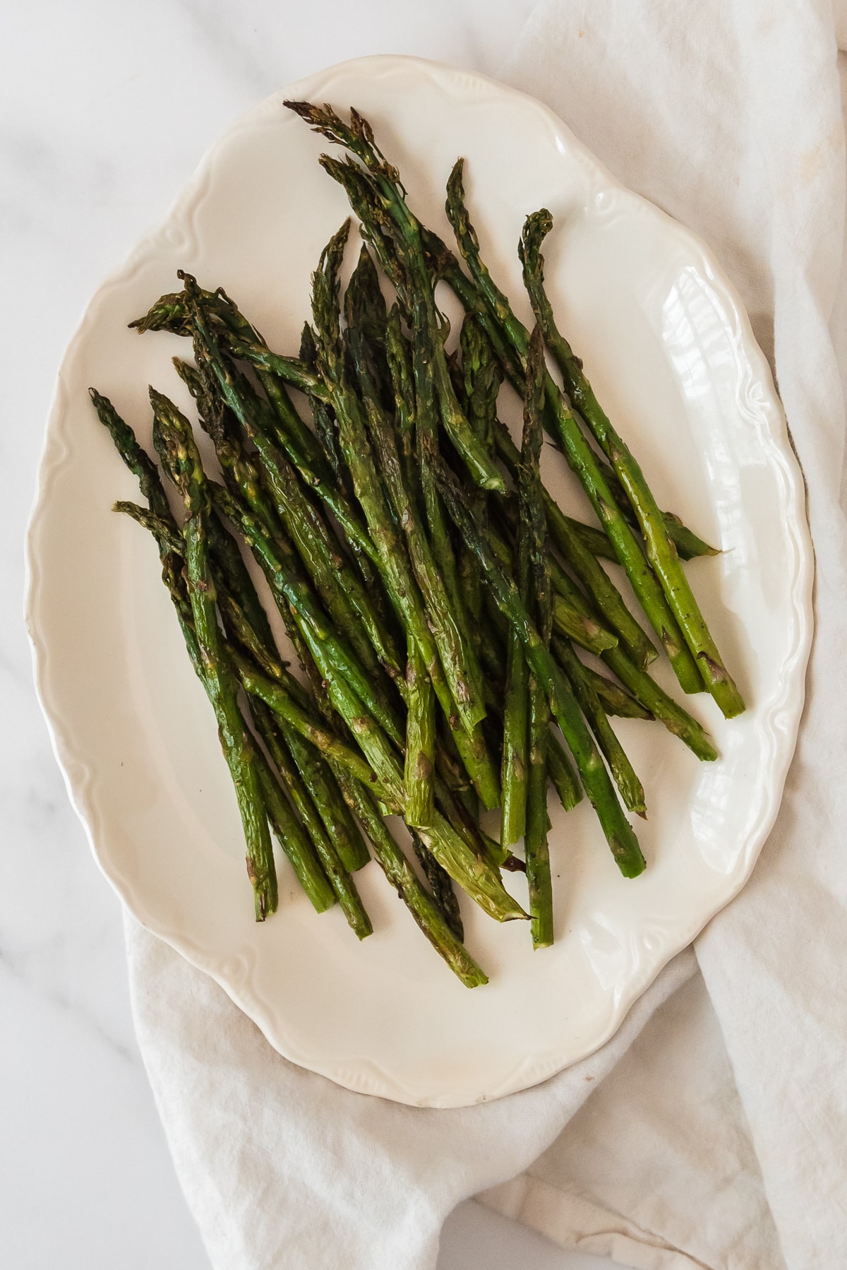 Magic Roasted Asparagus - The Gingered Whisk